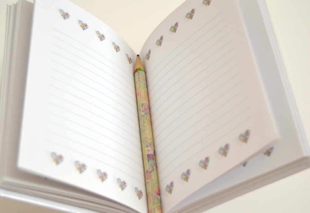 Heart Diary - Handmade Bound Journal, 144 Pages on Luulla